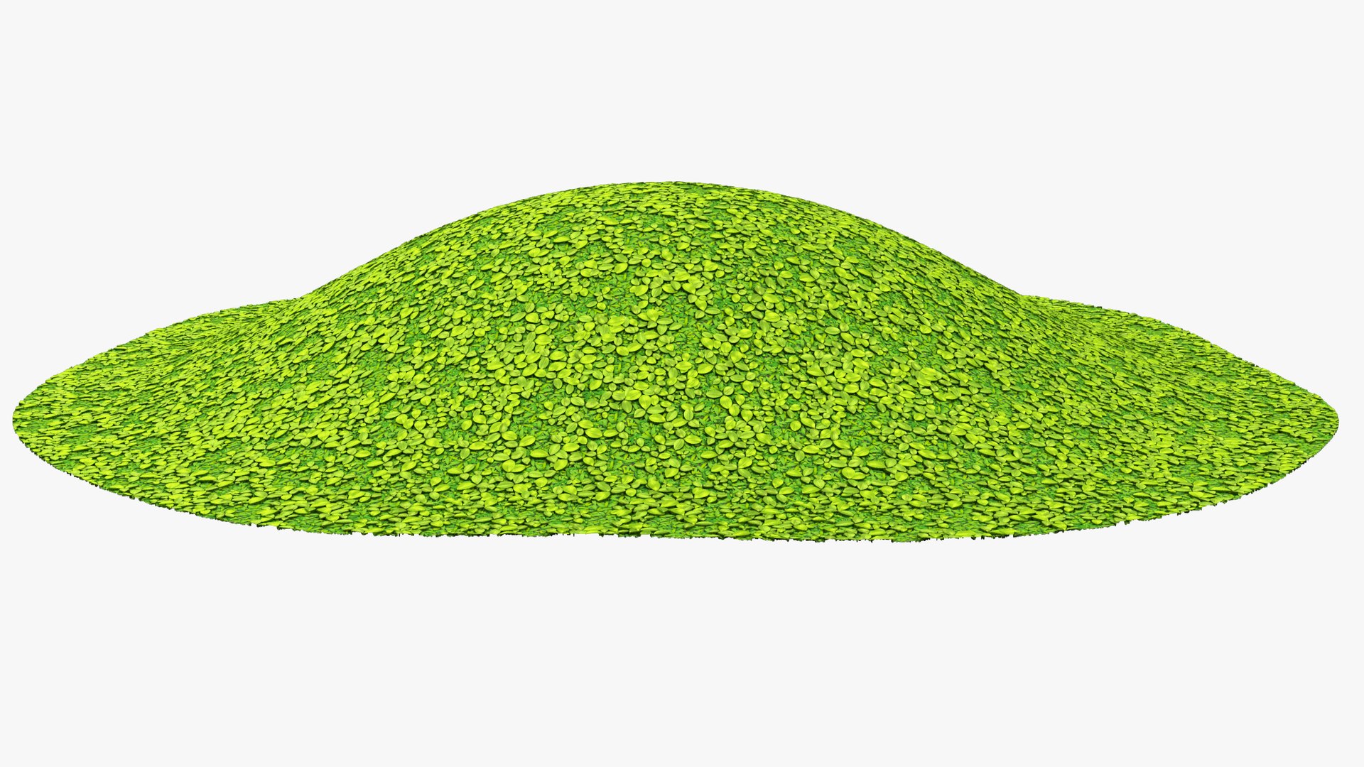 3D Grass Hill With Tiled Texture V1 - TurboSquid 1965328