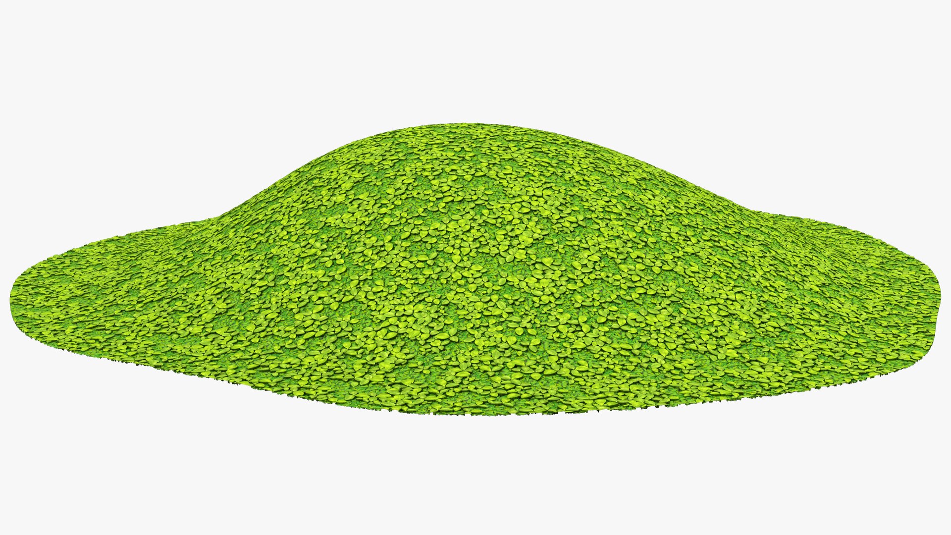 3D Grass Hill With Tiled Texture V1 - TurboSquid 1965328
