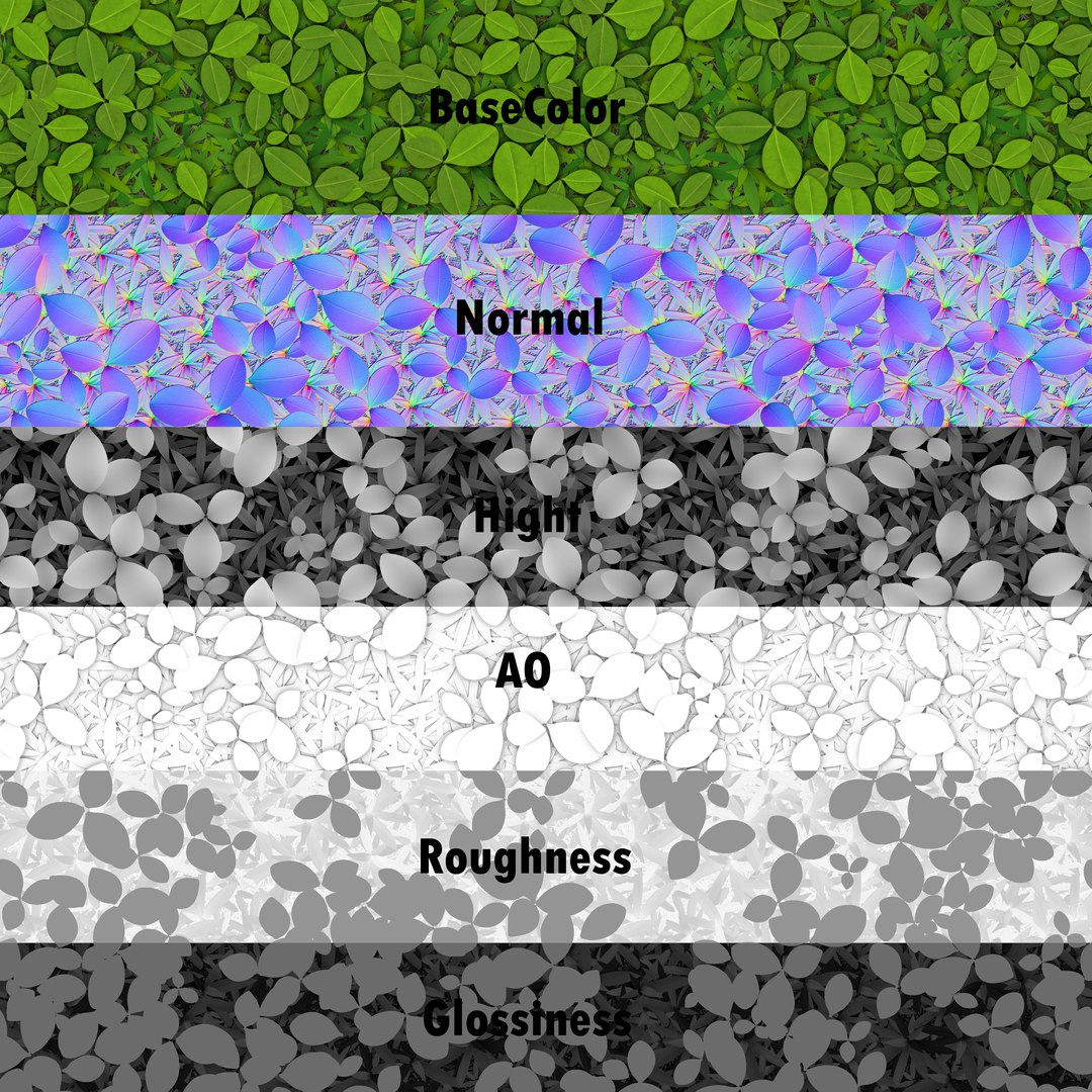 3D Grass Hill With Tiled Texture V1 - TurboSquid 1965328