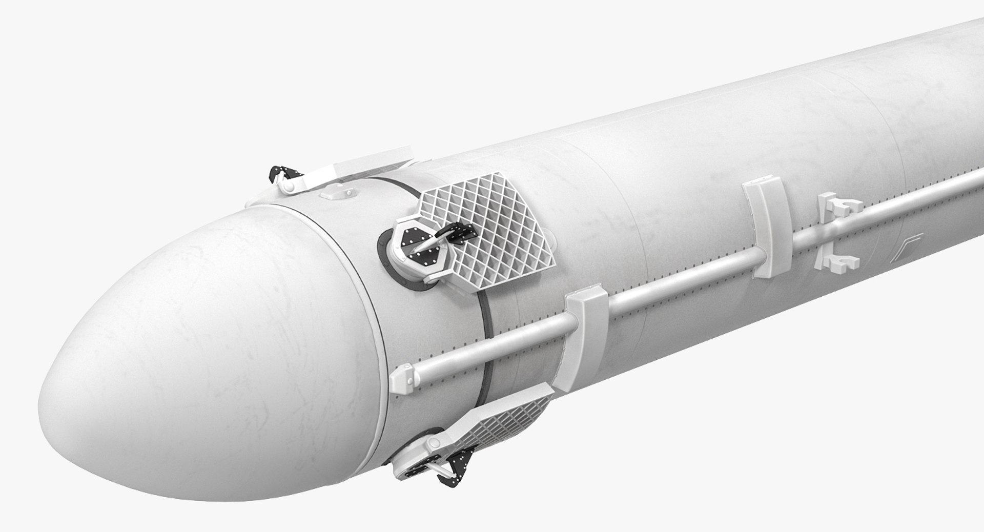 Space Booster Rigged Model - TurboSquid 1365958