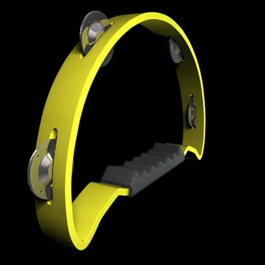 Tambourine 3d Max