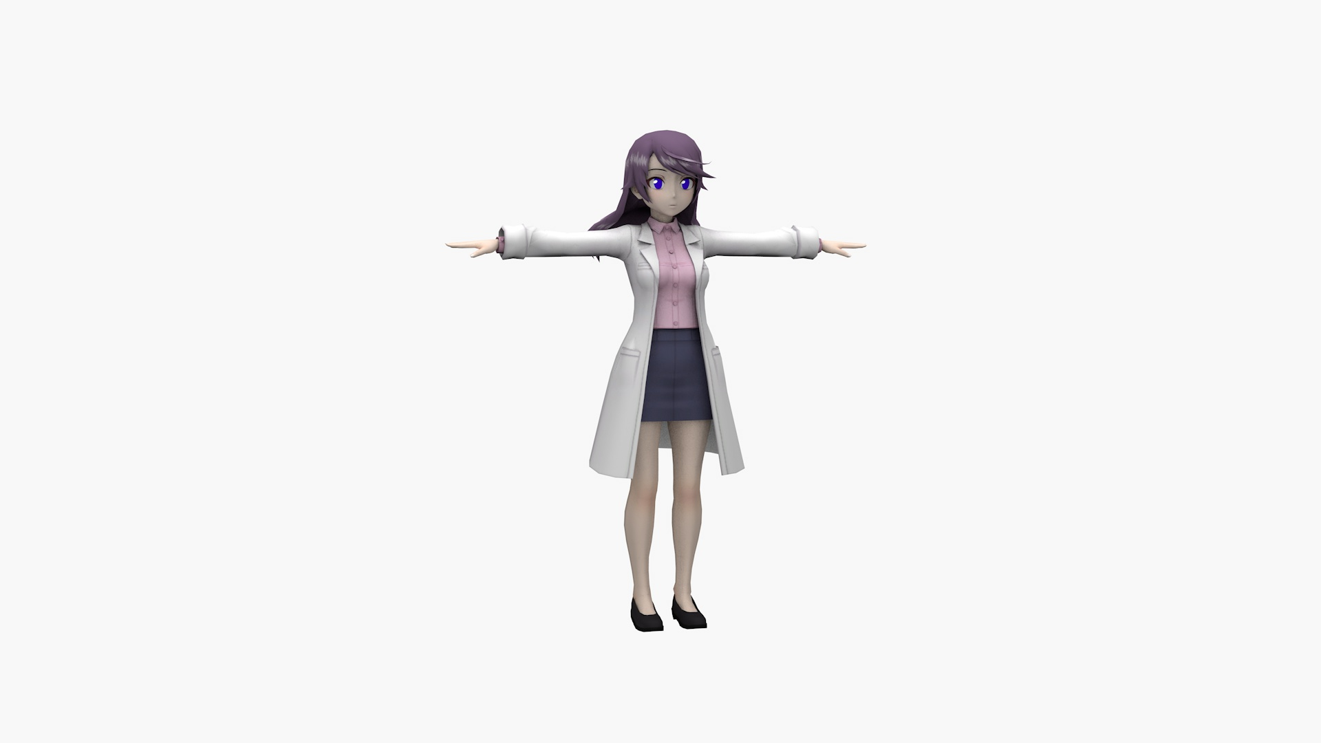 Anime Doctor Model - TurboSquid 1852486