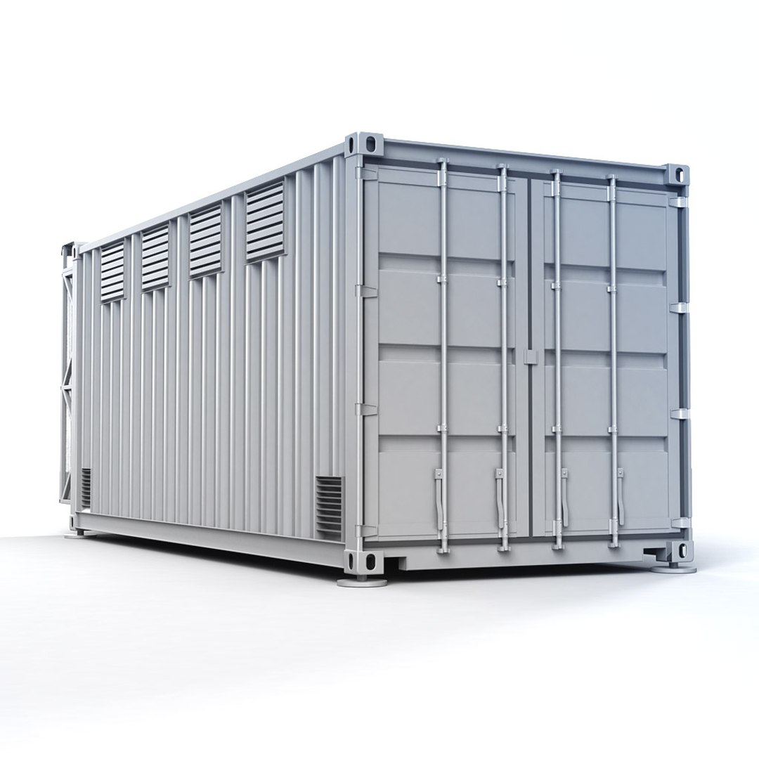 Modular Center Data 3d Model