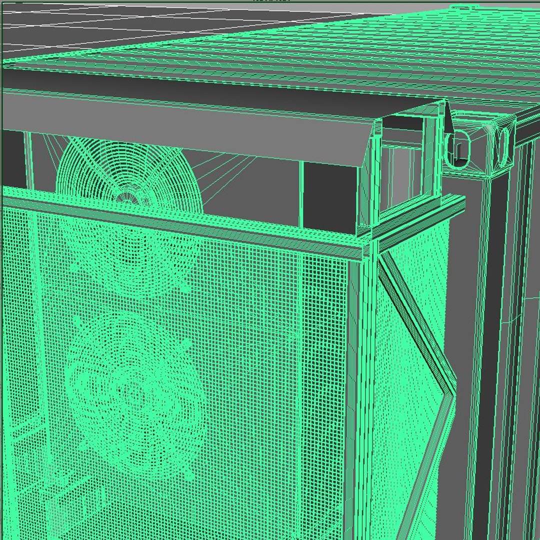 Modular Center Data 3d Model
