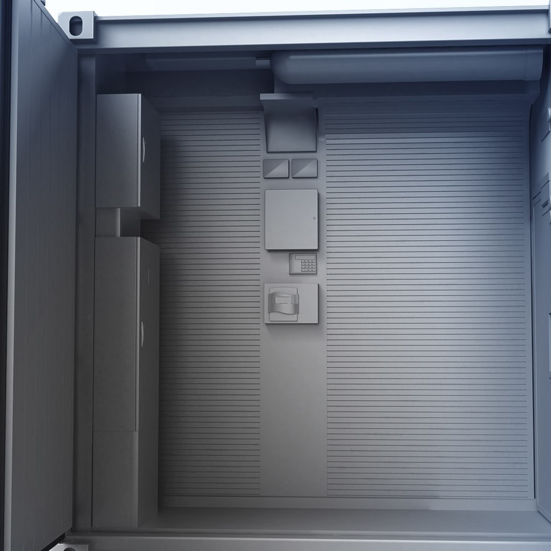 Modular Center Data 3d Model