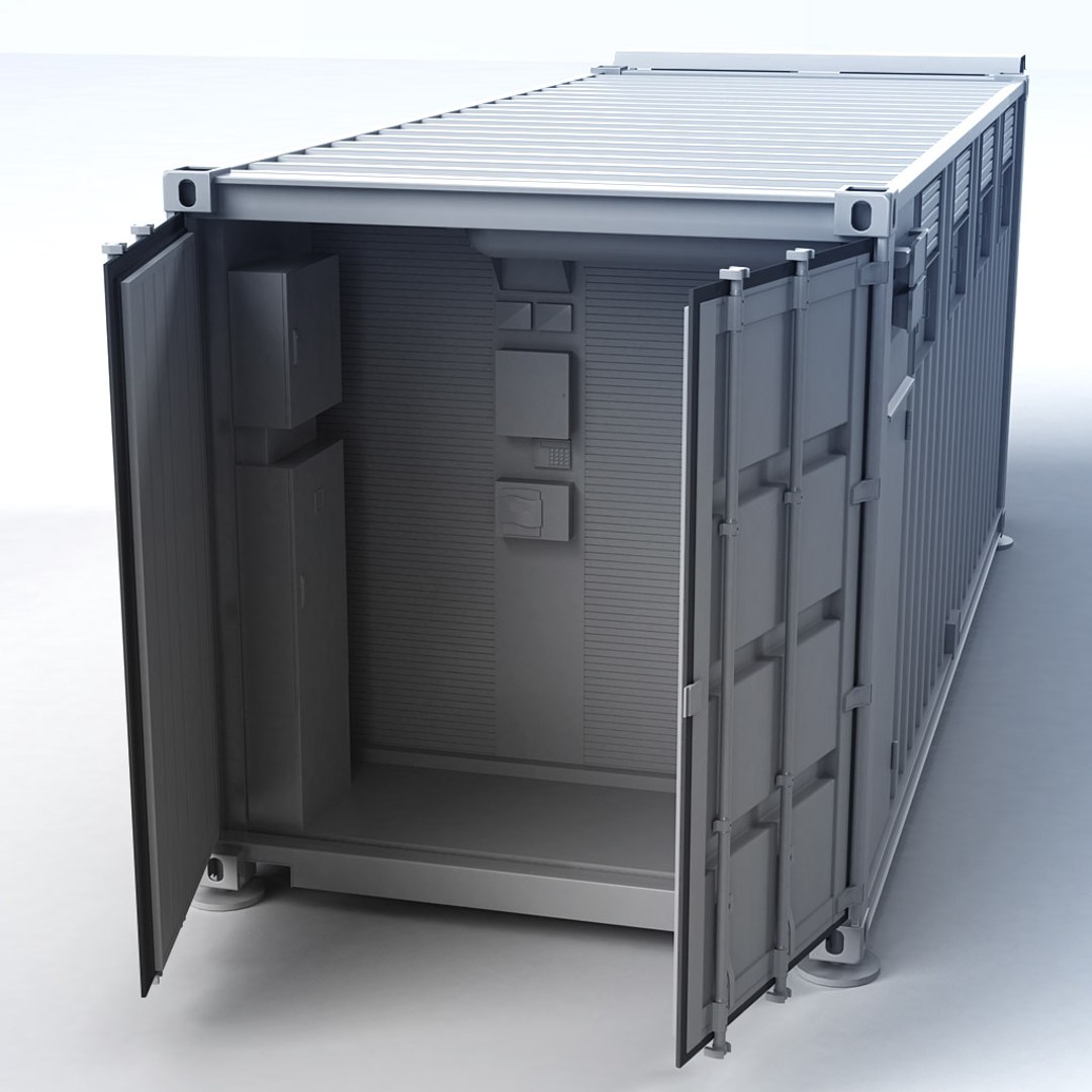 Modular Center Data 3d Model