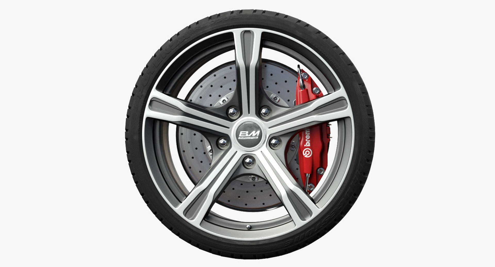 3d Model Bm Wheel