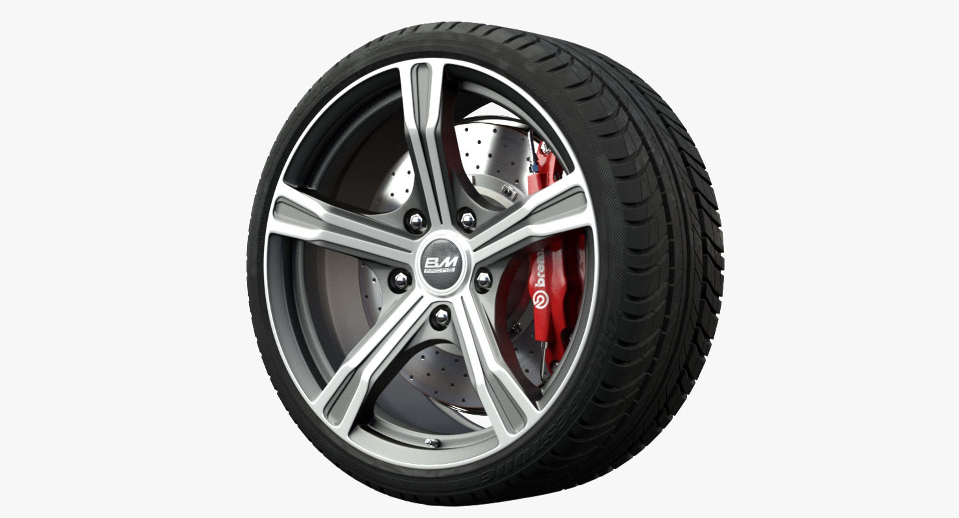 3d Model Bm Wheel