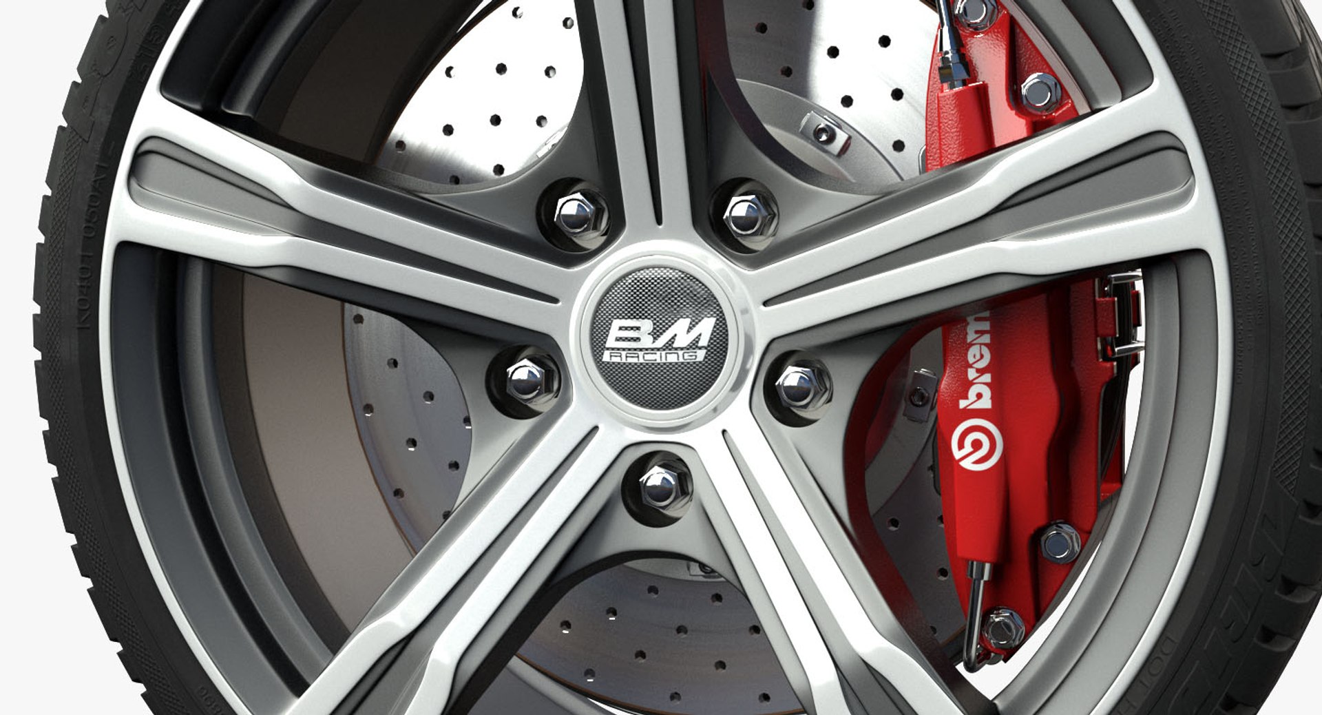 3d Model Bm Wheel
