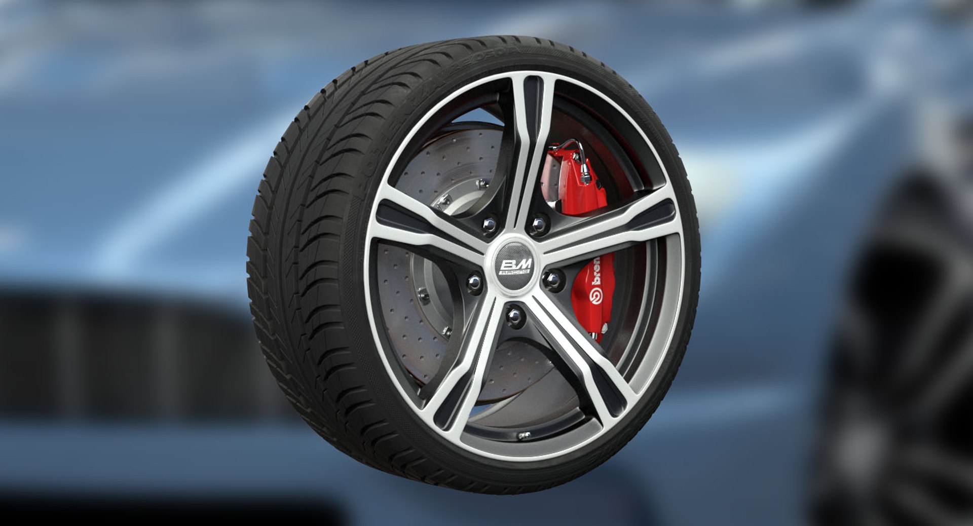 3d Model Bm Wheel