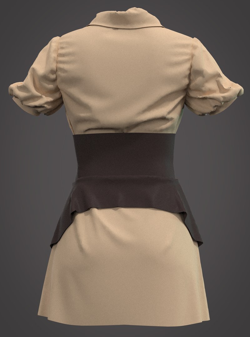 3D Model 3 Cute Outfit - TurboSquid 1960774