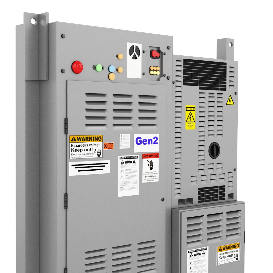 Electrical controller 3D - TurboSquid 1643071