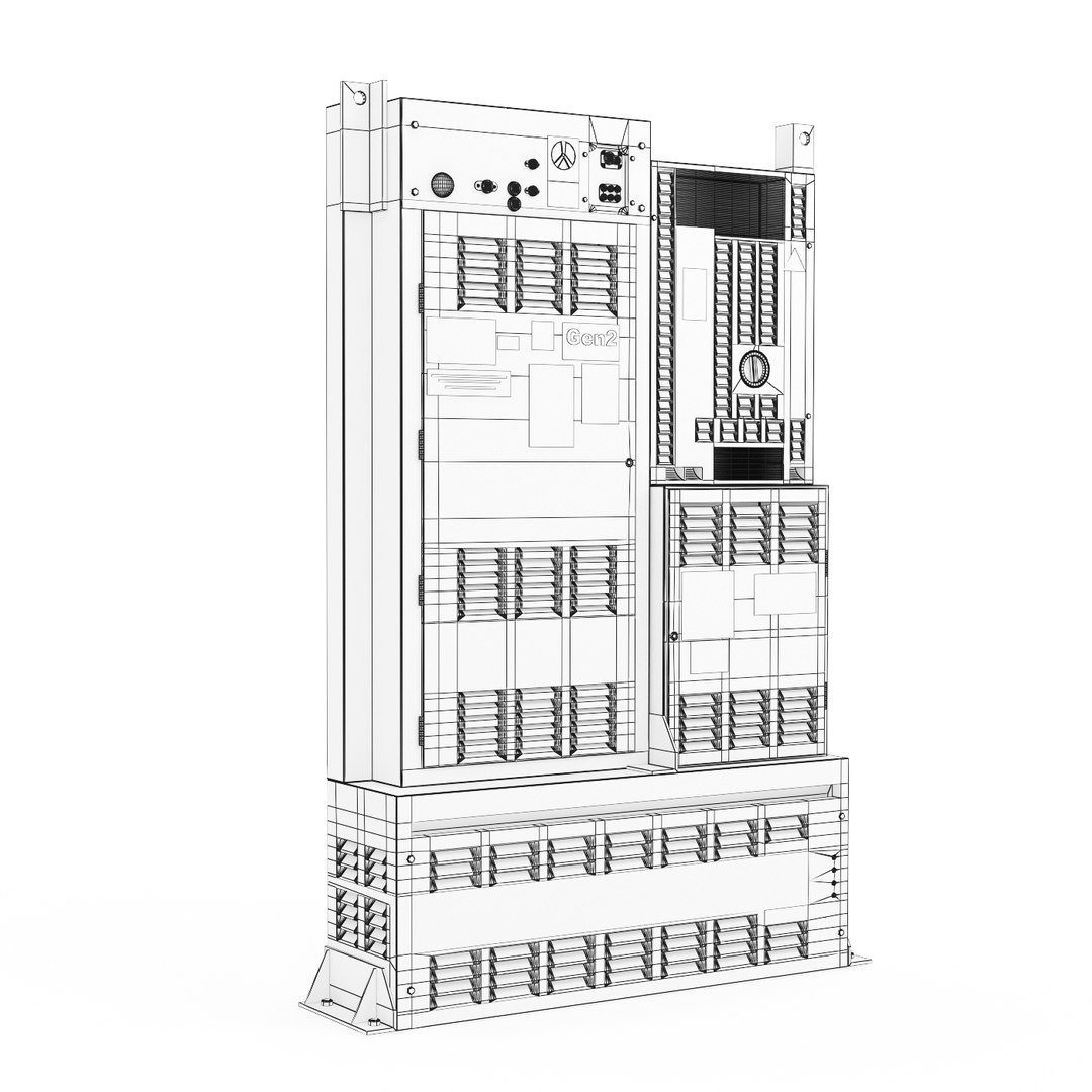 Electrical controller 3D - TurboSquid 1643071