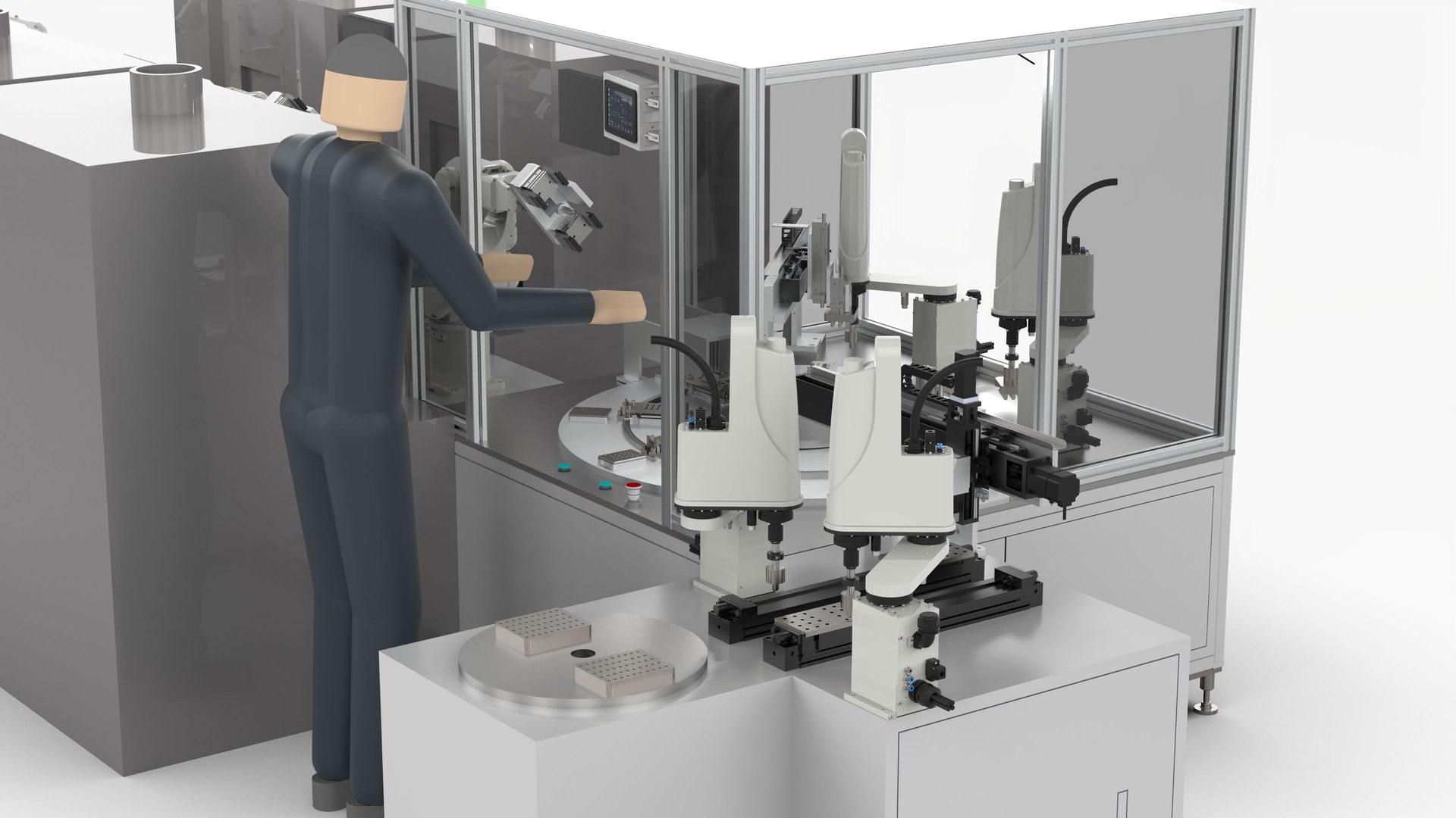 Automatic LED Shell Dispensing Detection Pressure Holding Machine 3D ...