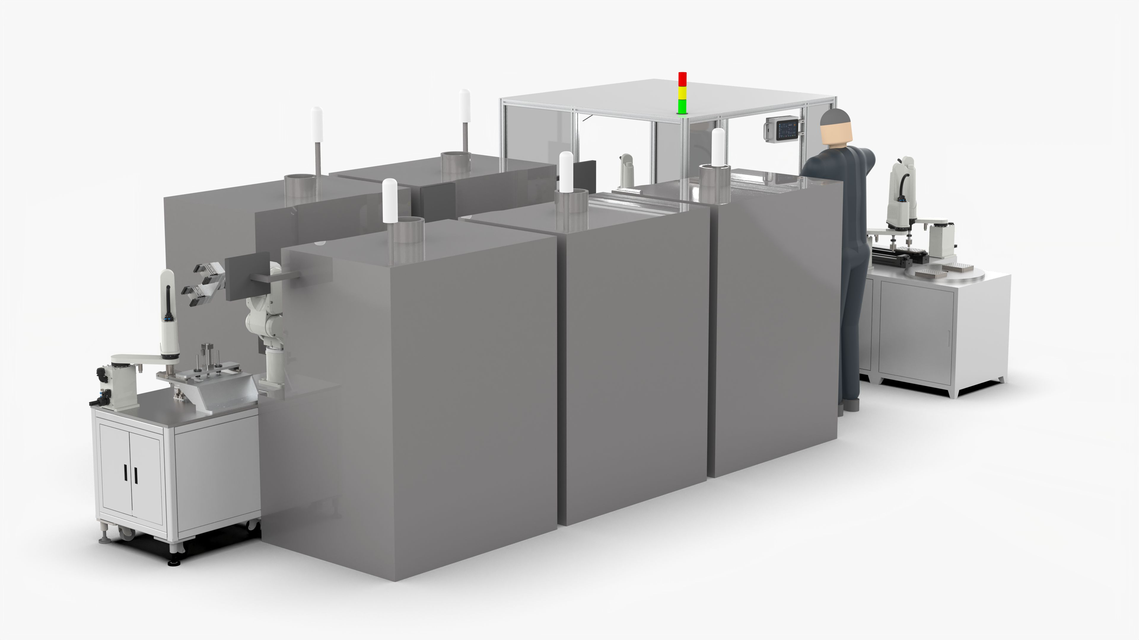 Automatic LED Shell Dispensing Detection Pressure Holding Machine 3D ...