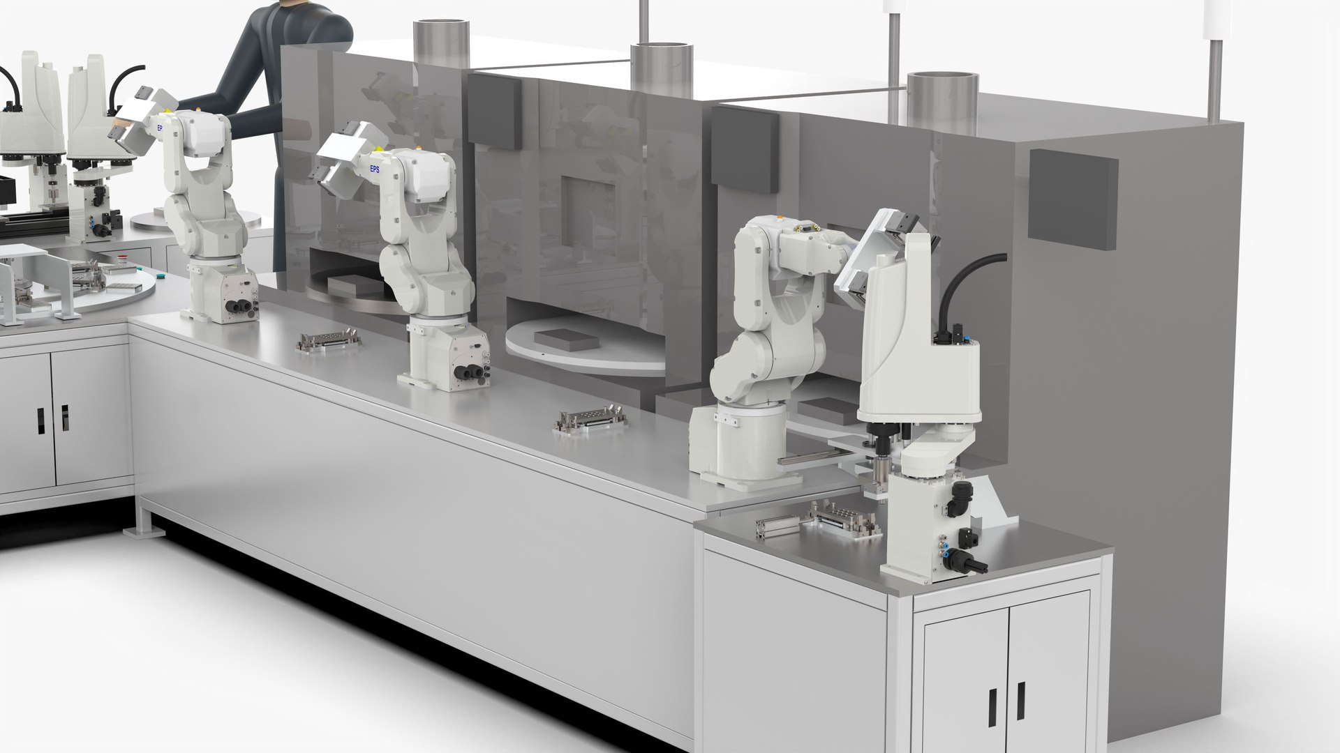 Automatic LED Shell Dispensing Detection Pressure Holding Machine 3D ...