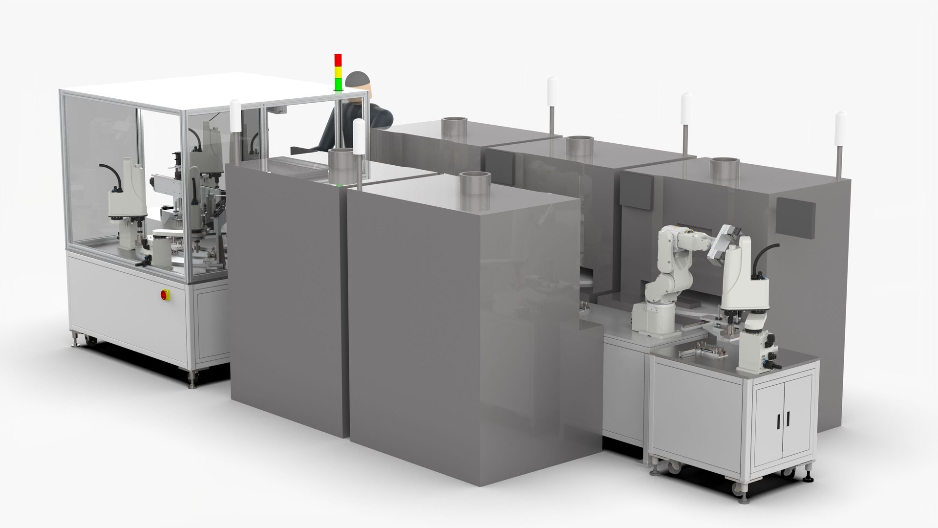 Automatic LED Shell Dispensing Detection Pressure Holding Machine 3D ...
