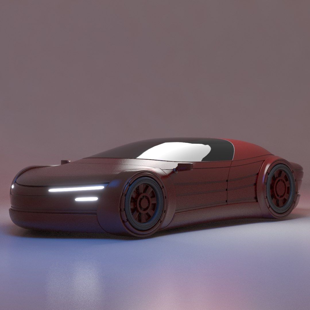 3D Futuristic Vehicle Model - TurboSquid 1559656