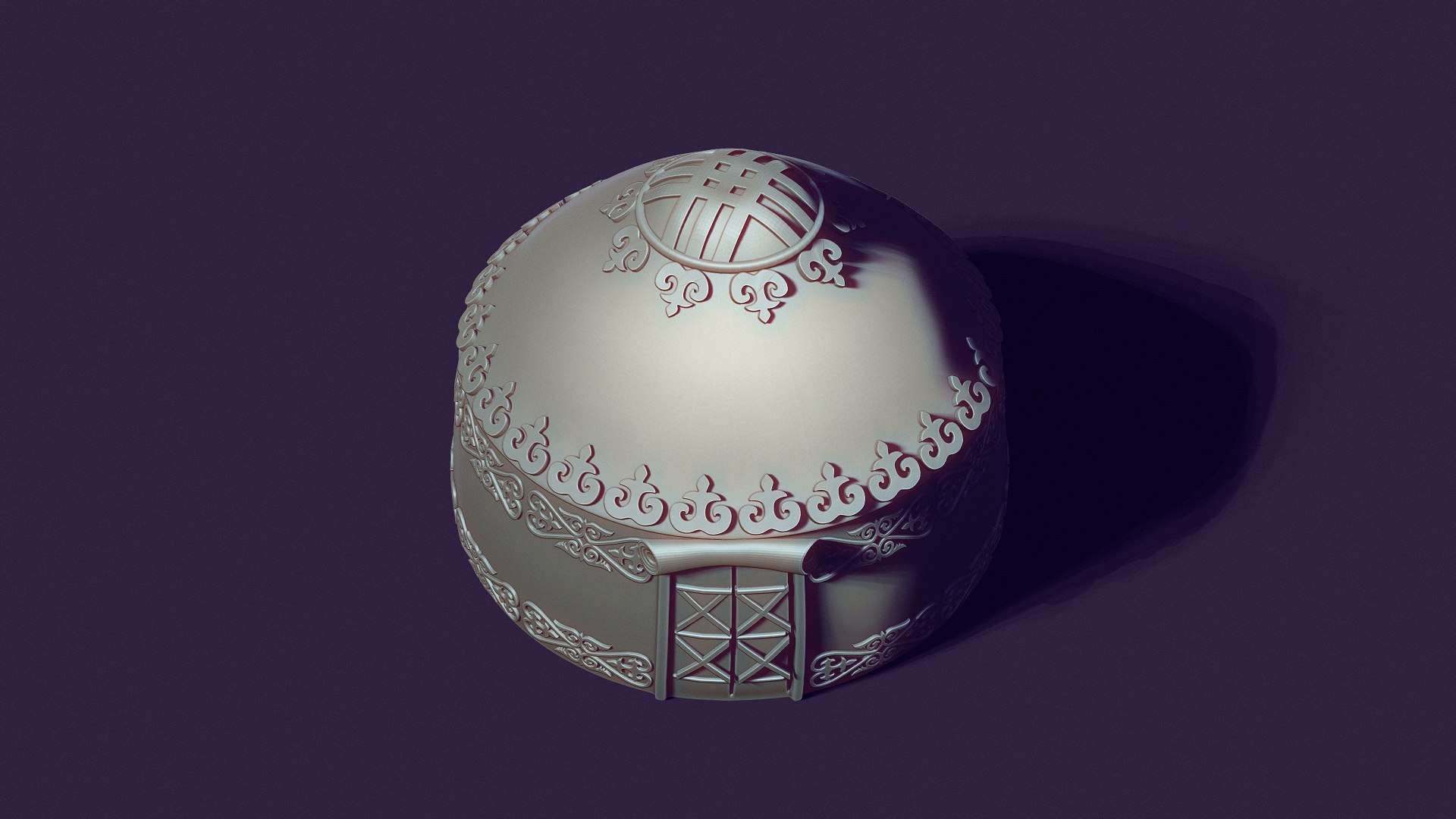 Yurt Of Kazakh Nomads Mold 3D Model - TurboSquid 2254093