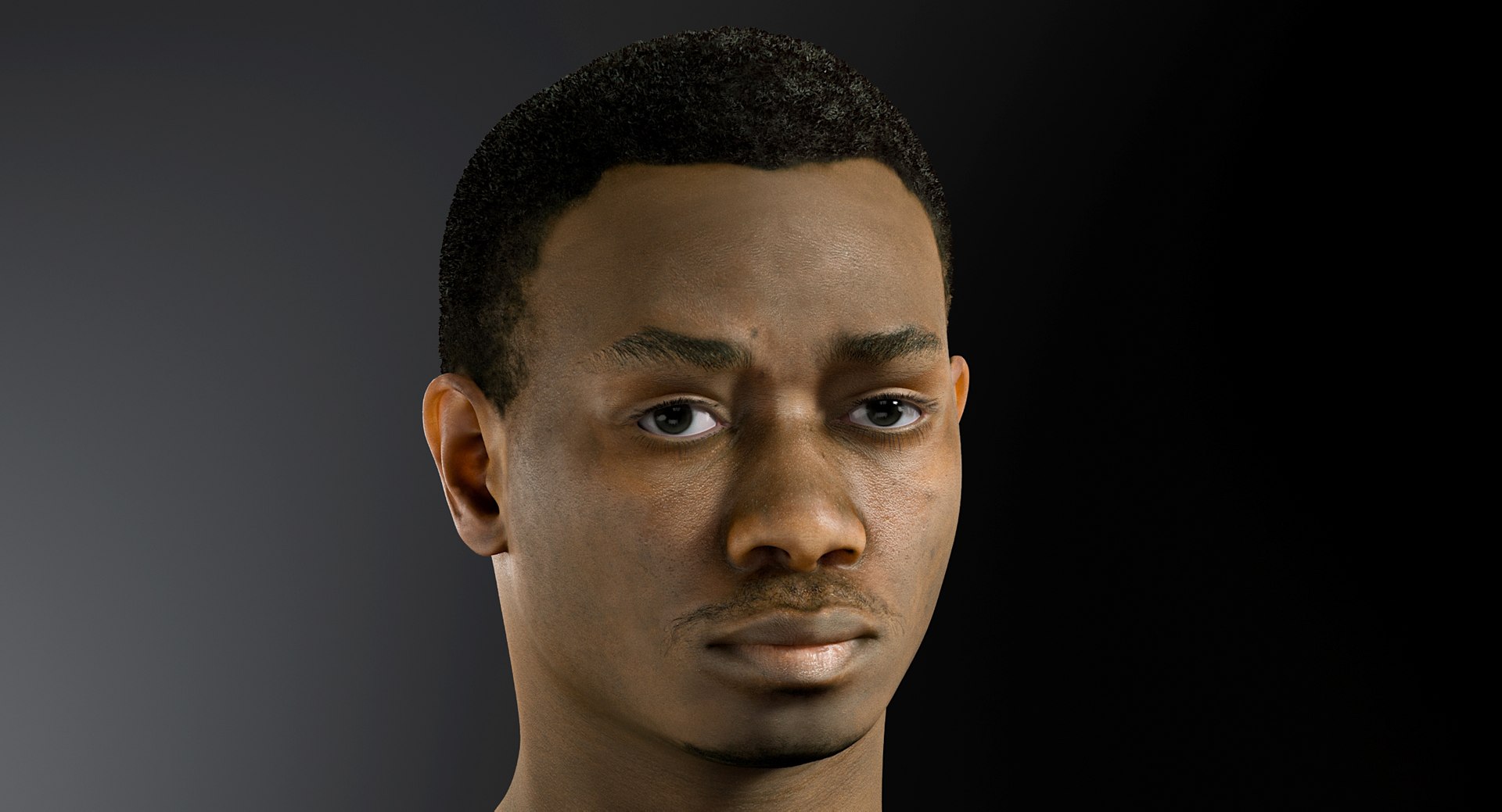 3D Realistic 20s Male Head - TurboSquid 1462217