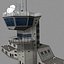 3d Model Air Control Tower