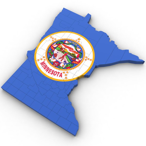 Political minnesota 3D model - TurboSquid 1302743