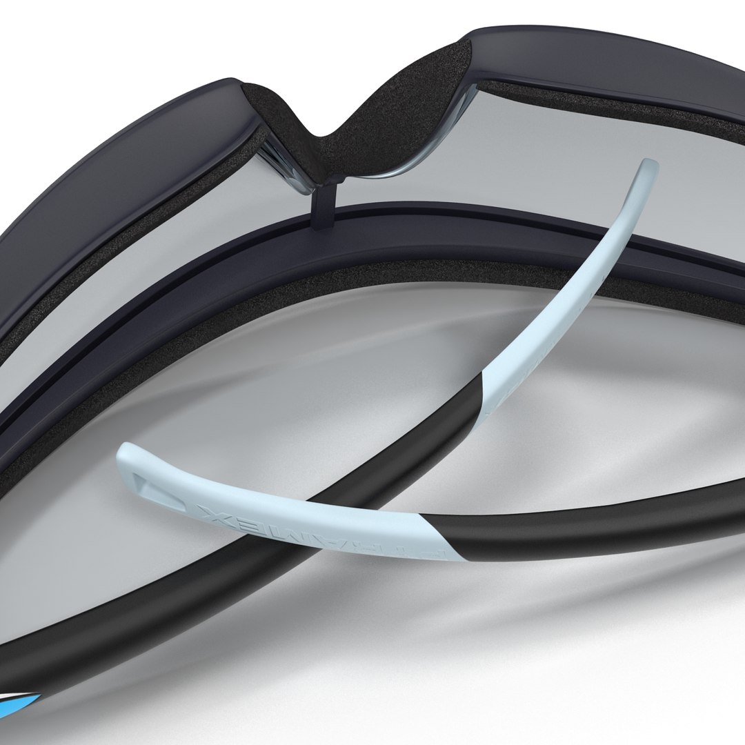 Safety Glasses Folded 2 3d Obj