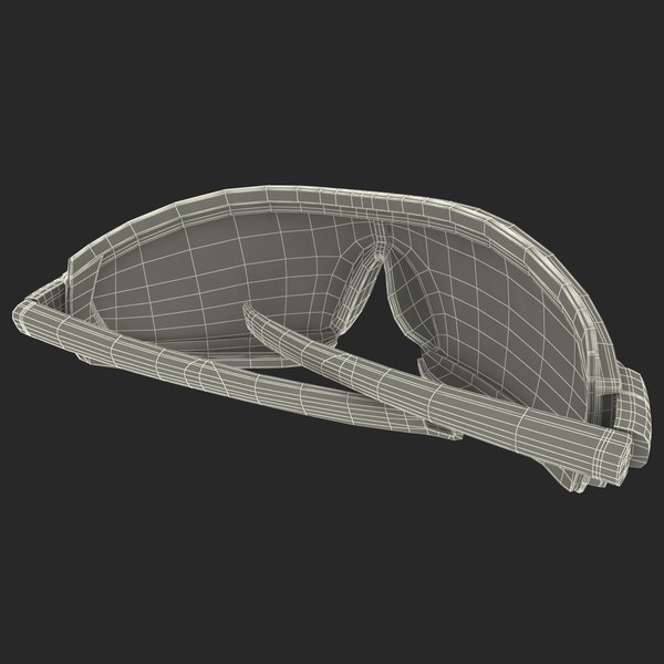 safety glasses folded 2 3d obj