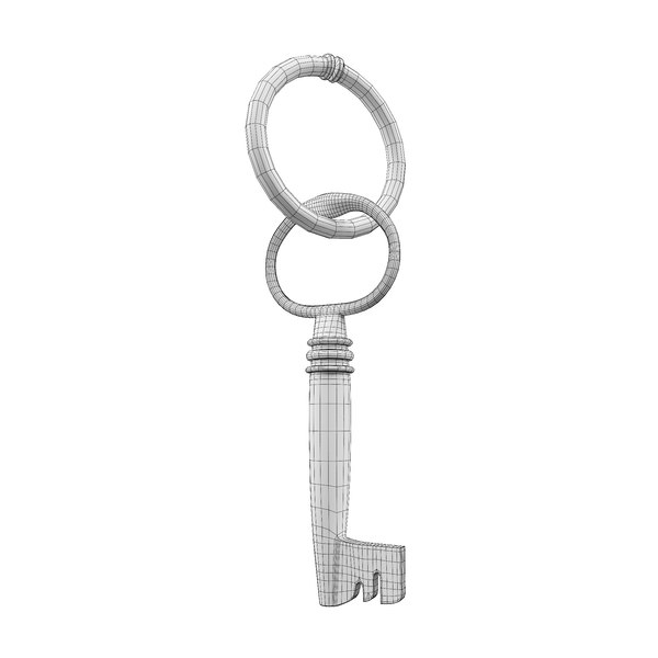 3D Gold key 3d model - TurboSquid 1976726