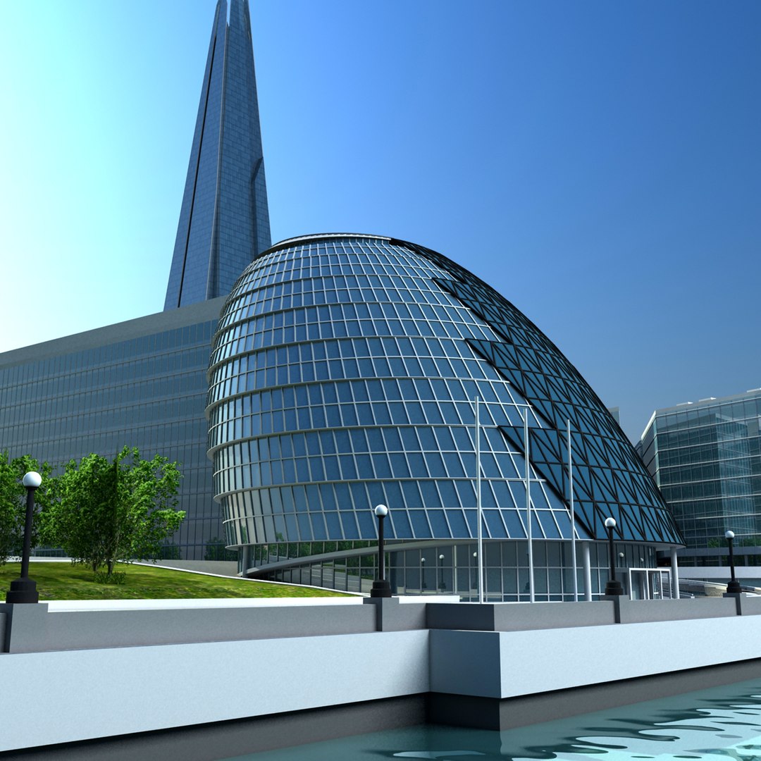London Buildings 3ds