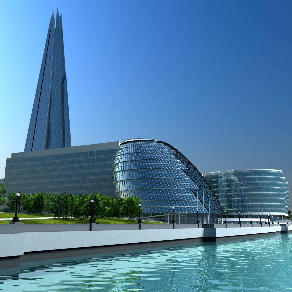 london buildings 3ds