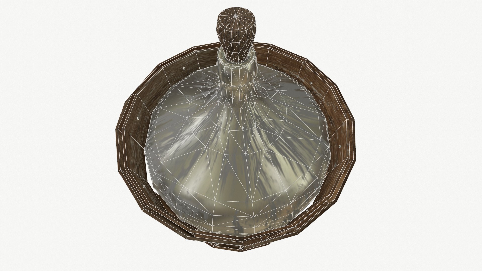 Demijohn Wine 3D Model - TurboSquid 2110614
