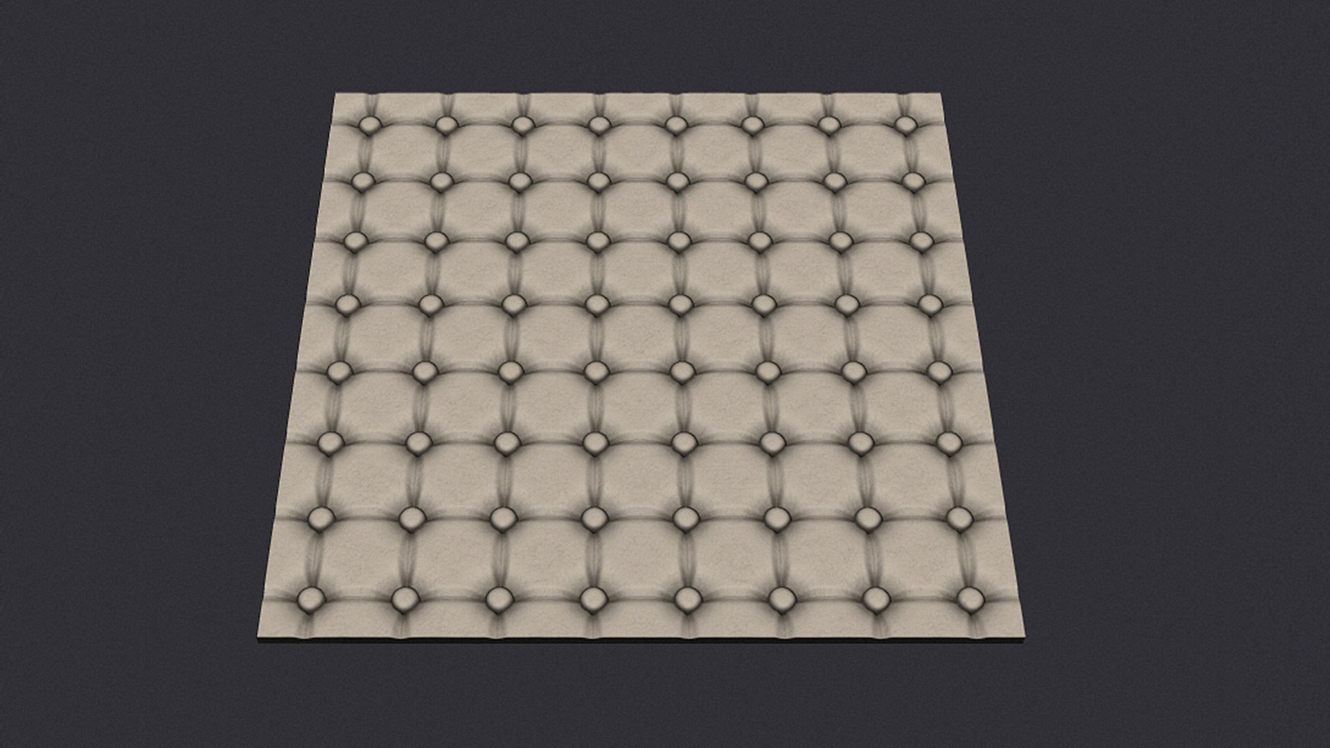 3D model Quilted Fabric Leather Seamless Texture Stl - TurboSquid 2104758
