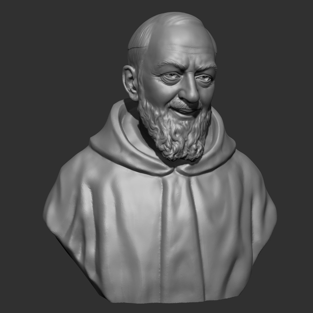 3D Padre Pio 3D Print Model - TurboSquid 2398569
