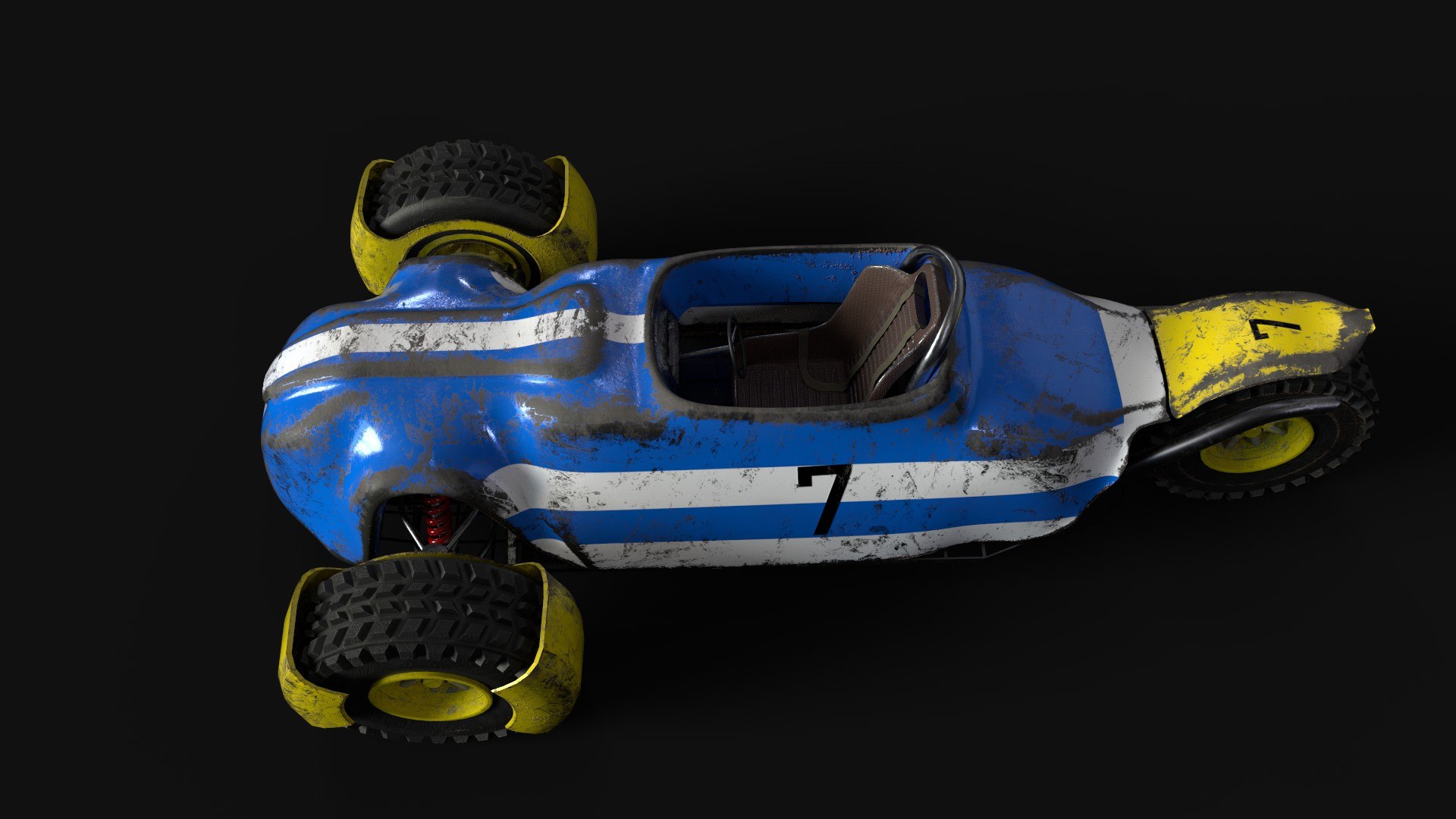 3 buggy 4 skins 3D - TurboSquid 1697760
