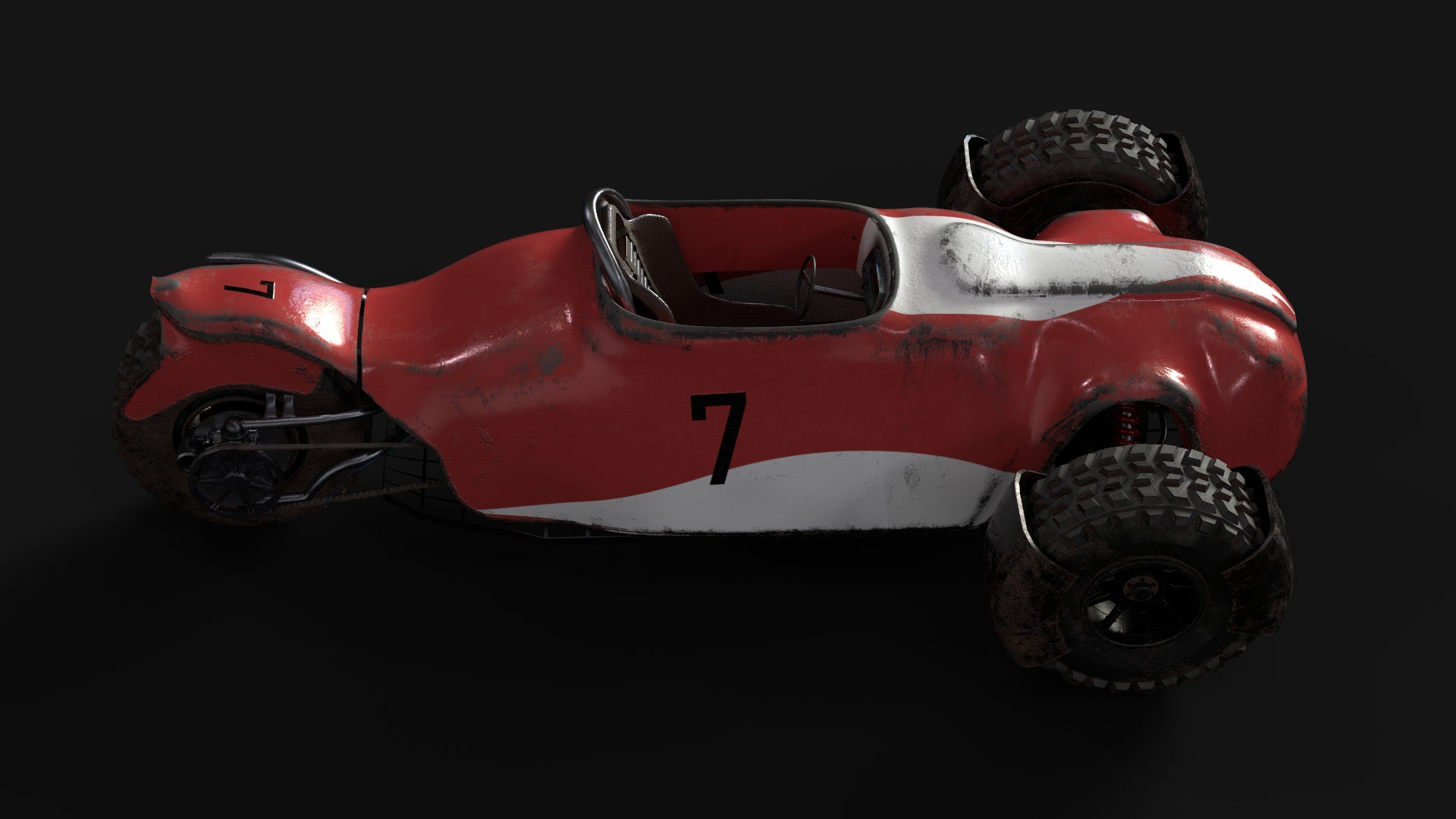 3 buggy 4 skins 3D - TurboSquid 1697760