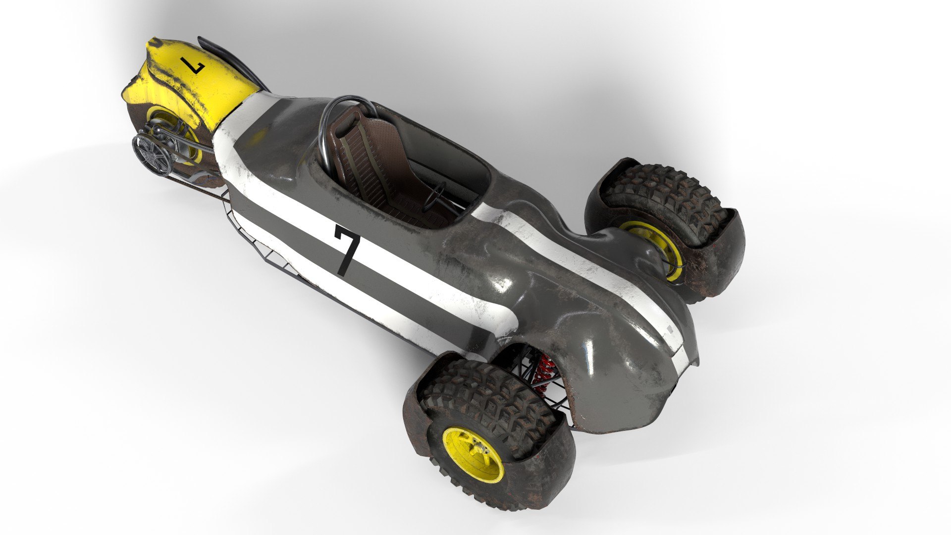 3 buggy 4 skins 3D - TurboSquid 1697760