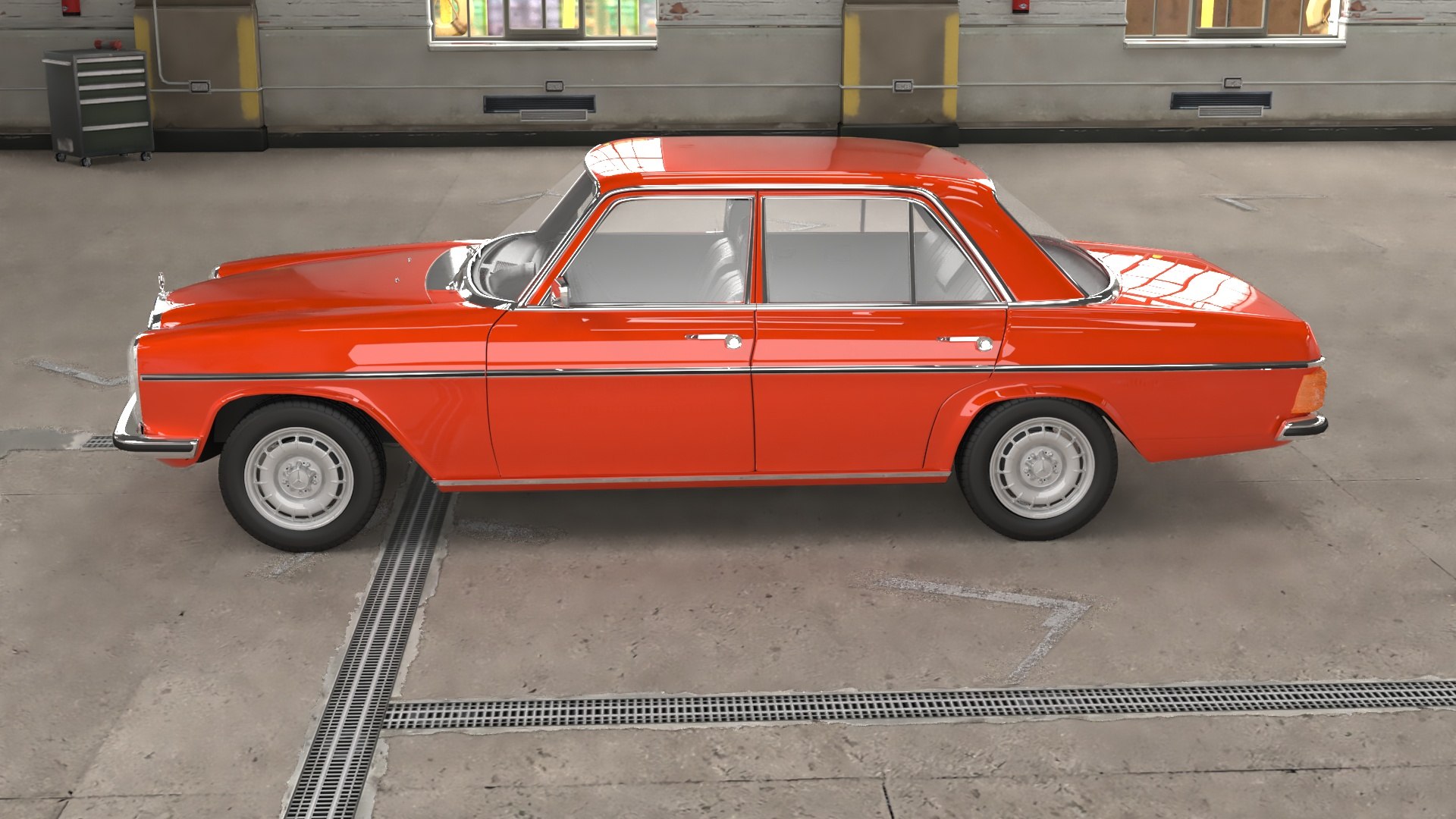 1968-1975 Mercedes Benz W115 Model - TurboSquid 2019871