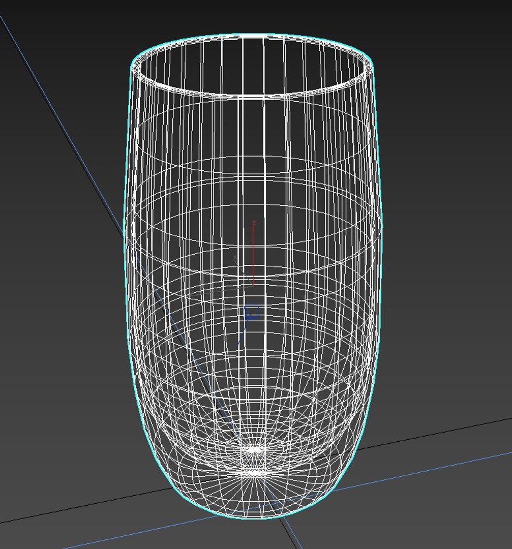 3d glass model