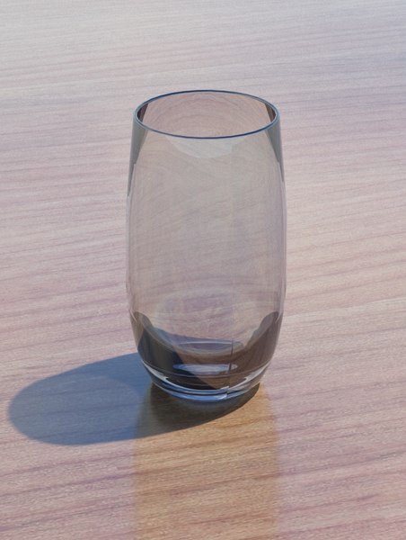 3d glass model