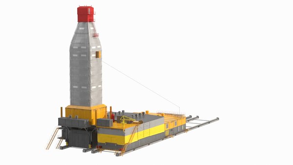 3D model Polar Drilling Rig - TurboSquid 1780520