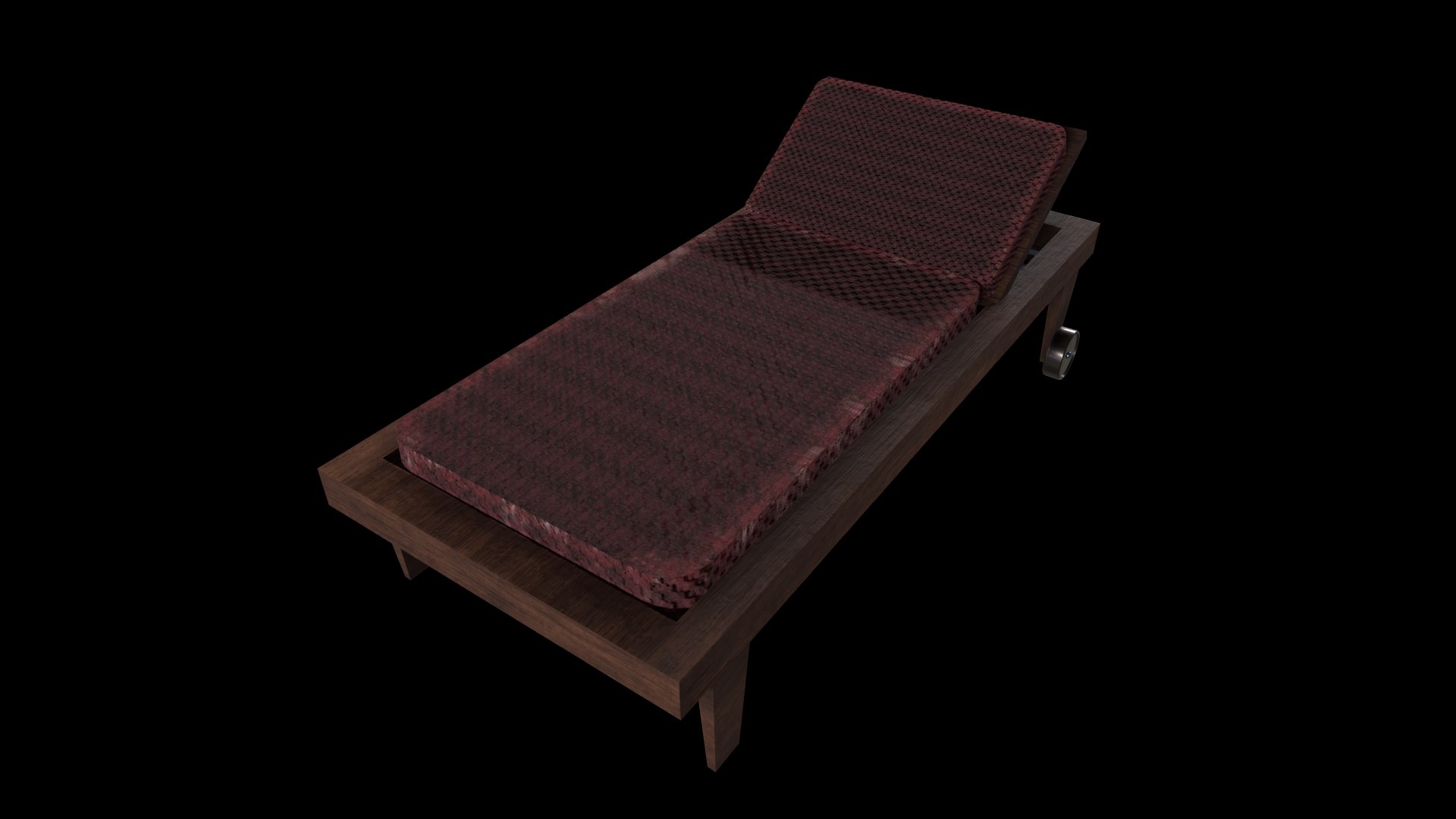 Stretcher Game Ready Low Poly 3D Model Low-poly 3D model model ...