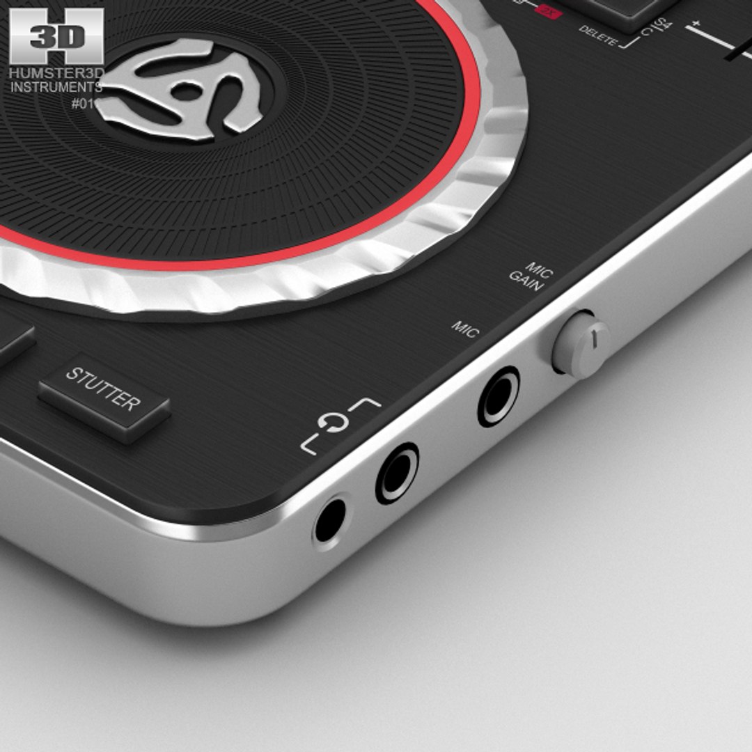 Numark mixtrack pro model - TurboSquid 1252356