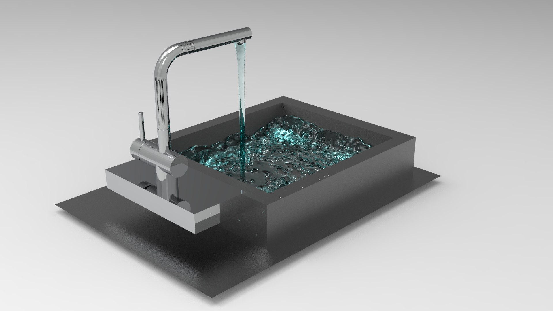 Water Simulation 3D Model - TurboSquid 1860168