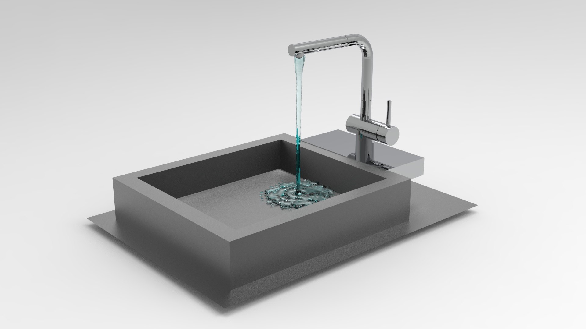 Water Simulation 3D Model - TurboSquid 1860168