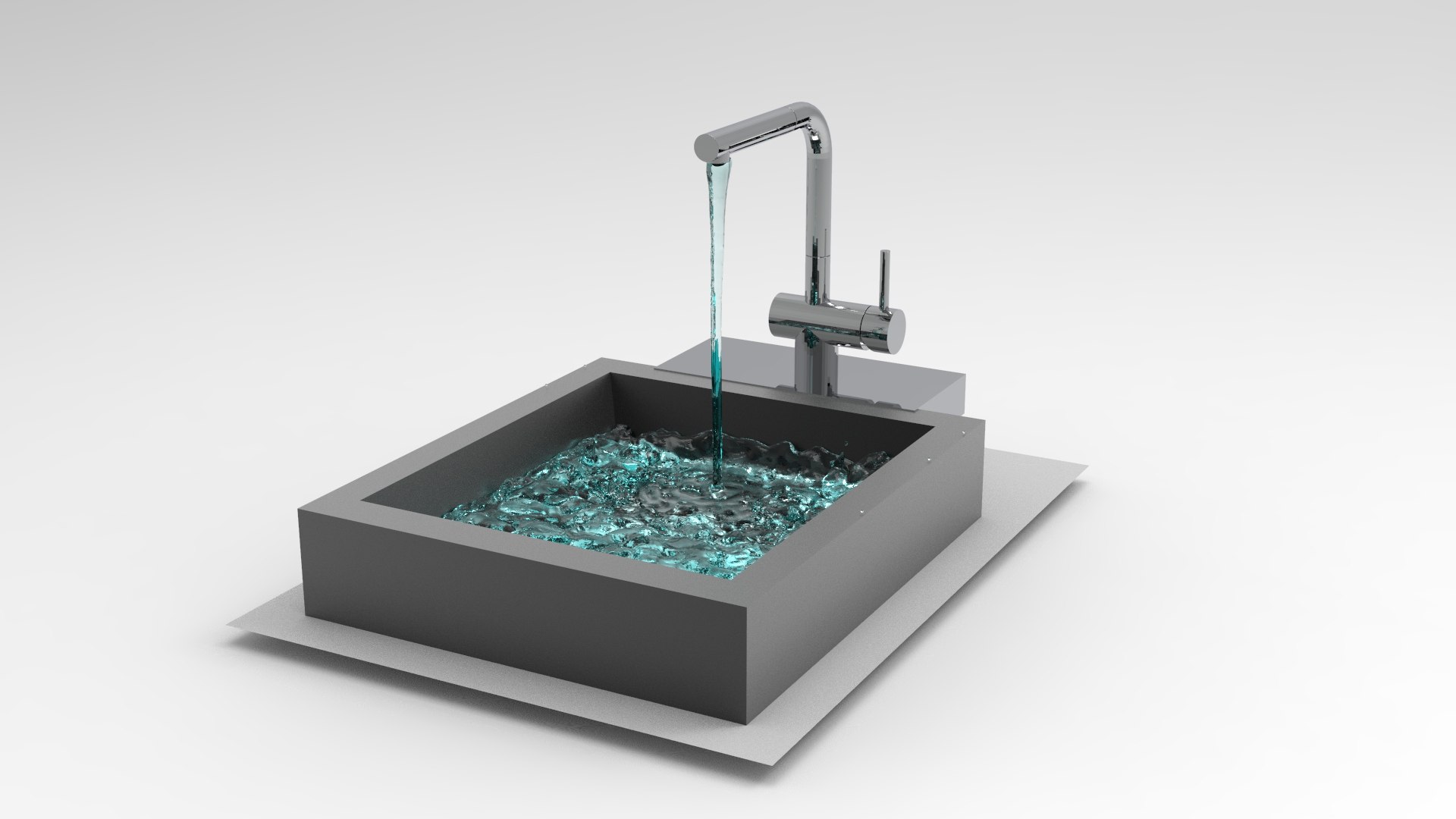 Water Simulation 3D Model - TurboSquid 1860168