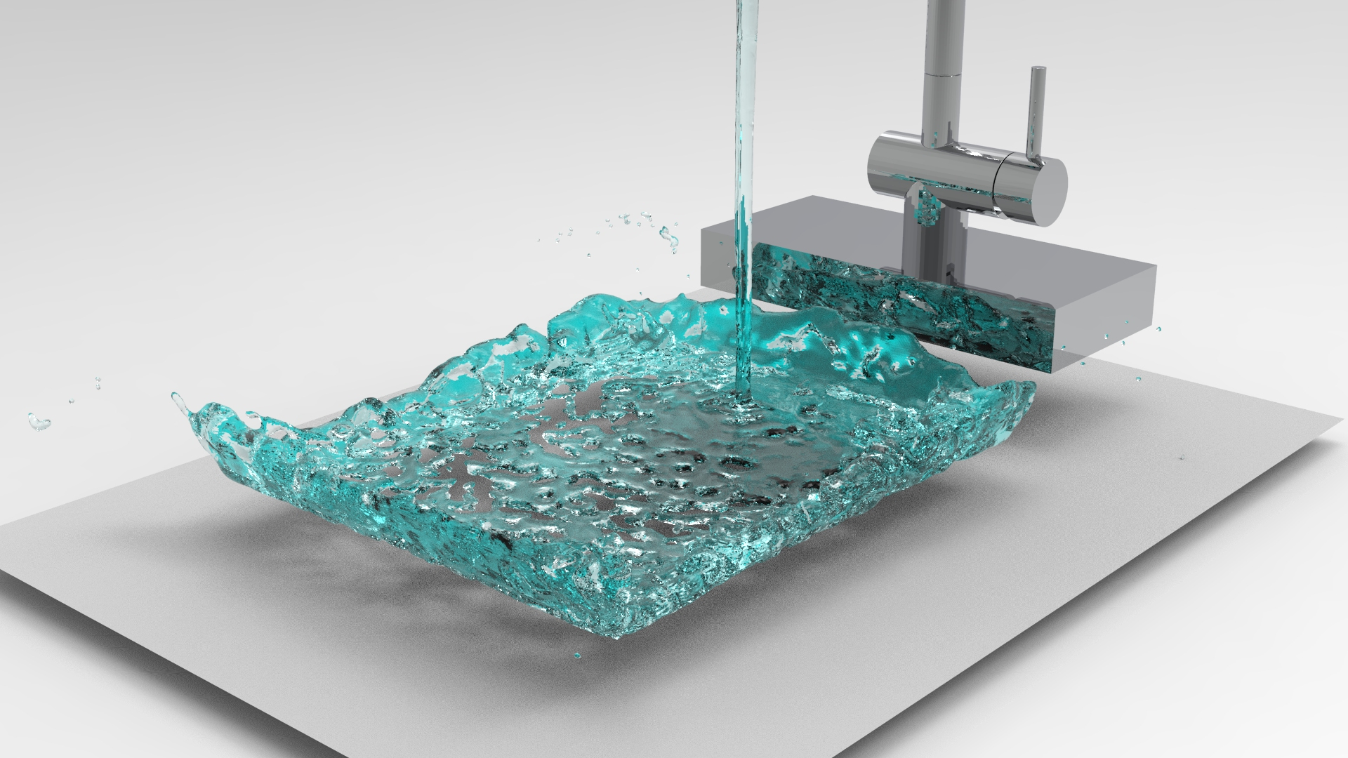 Water simulation 3D model - TurboSquid 1860168