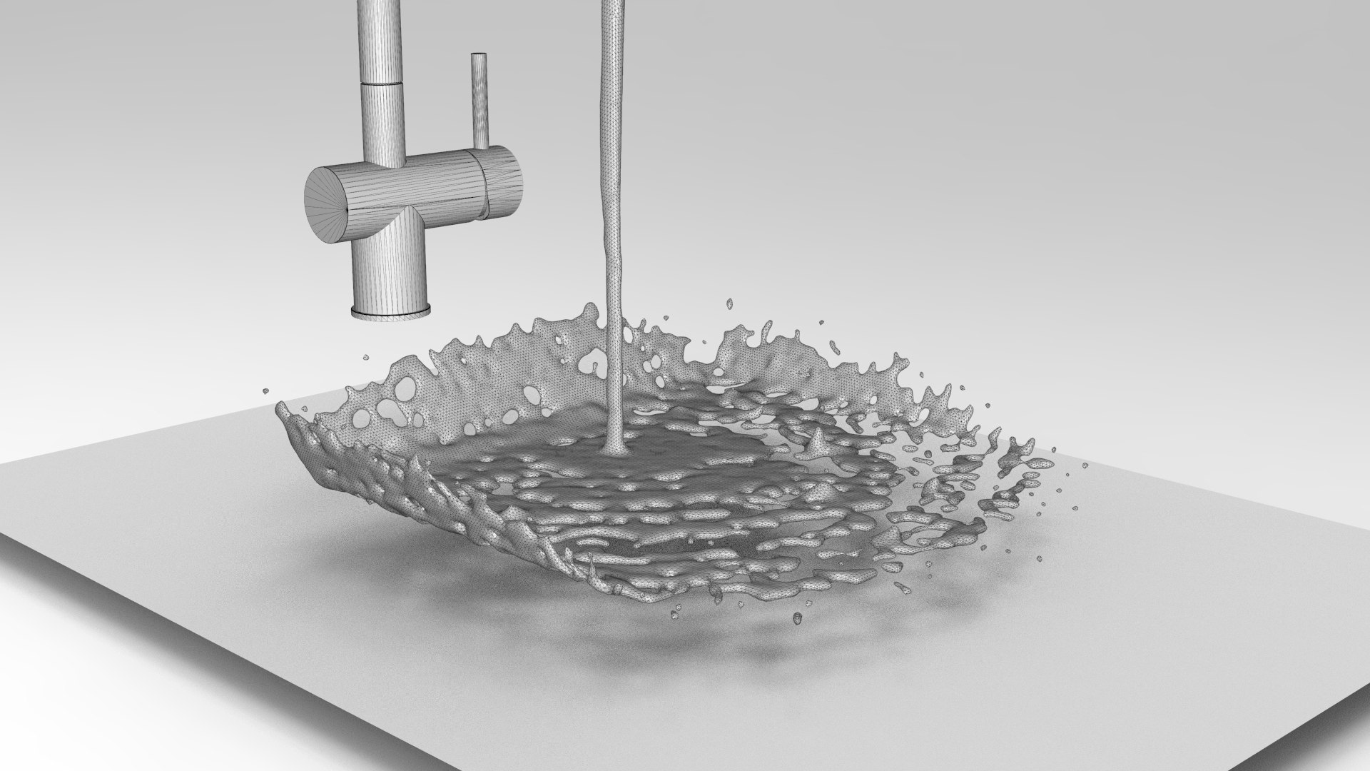 Water Simulation 3D Model - TurboSquid 1860168