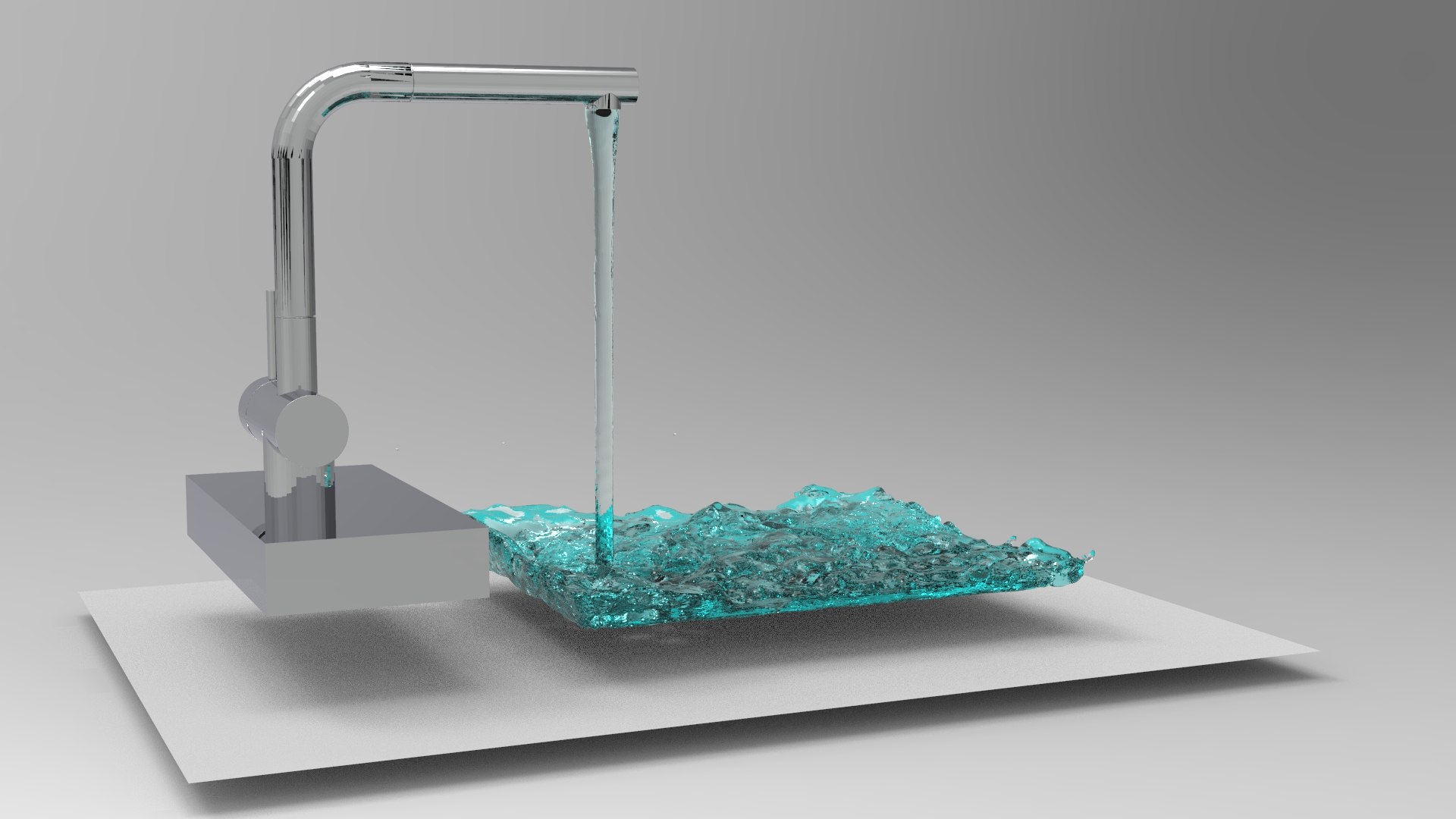 Water Simulation 3D Model - TurboSquid 1860168