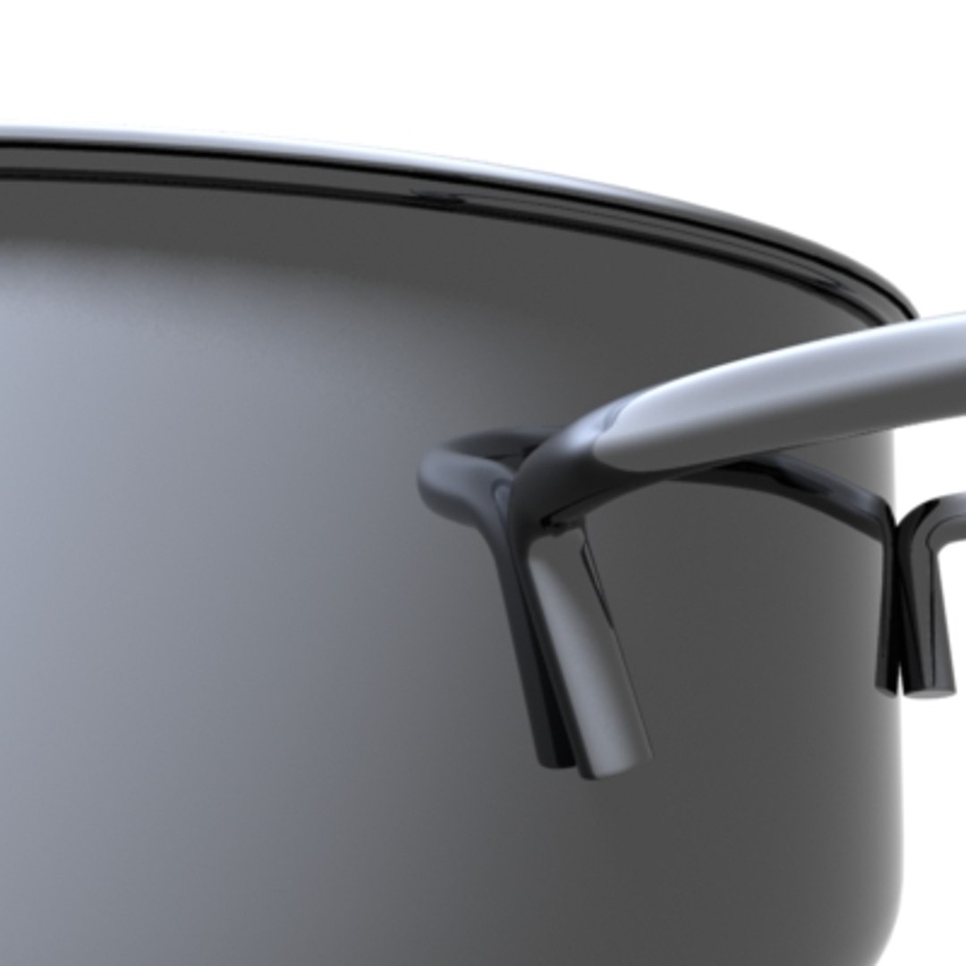 Cooking Pot 3d Model